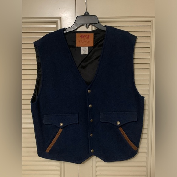 Schaefer outfitters | Shirts | Schaefer Outfitter Western Cowboy Vest X ...